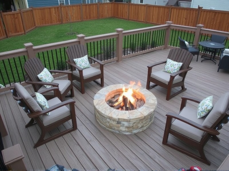 fire pits for composite decking